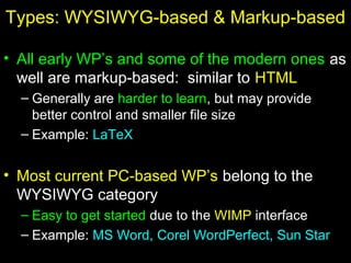 Word processing-dtp | PPT