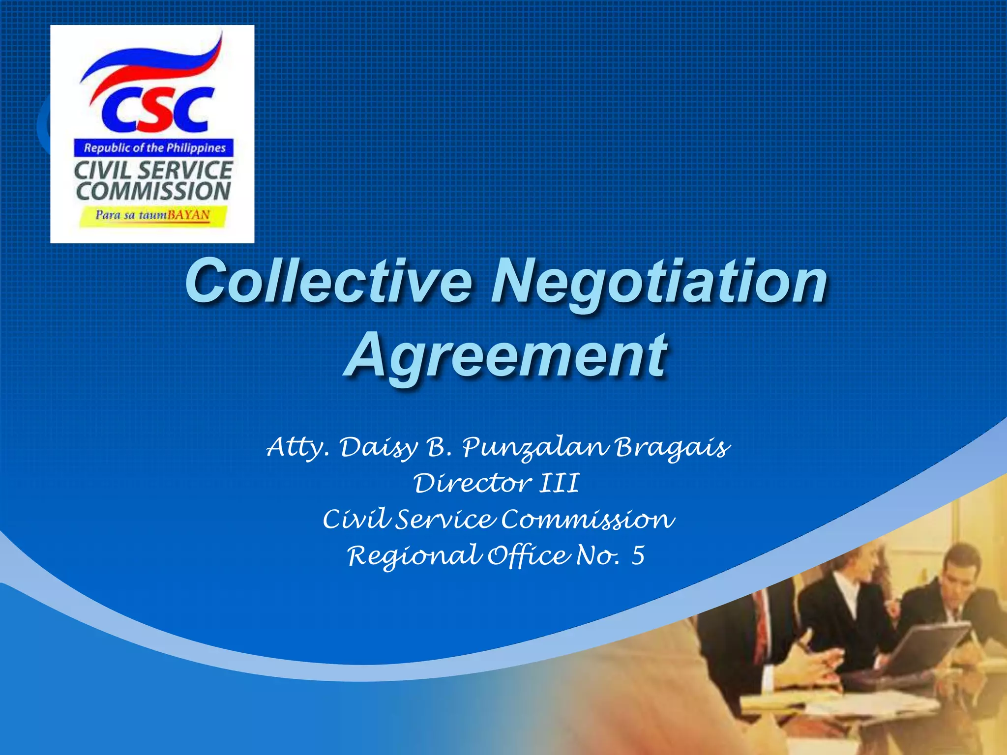 Collective Negotiation Agreement | PPTX