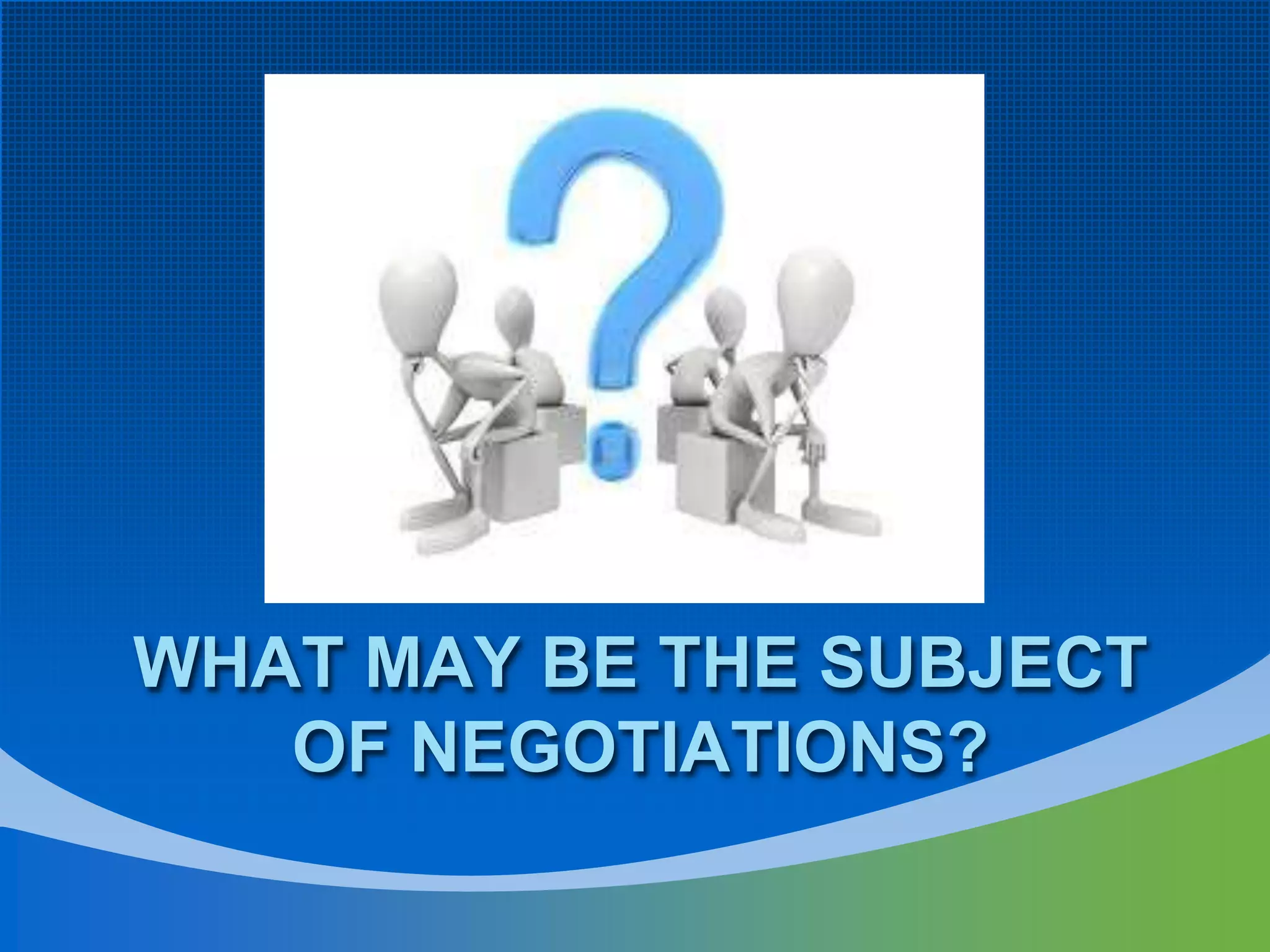 Collective Negotiation Agreement | PPTX