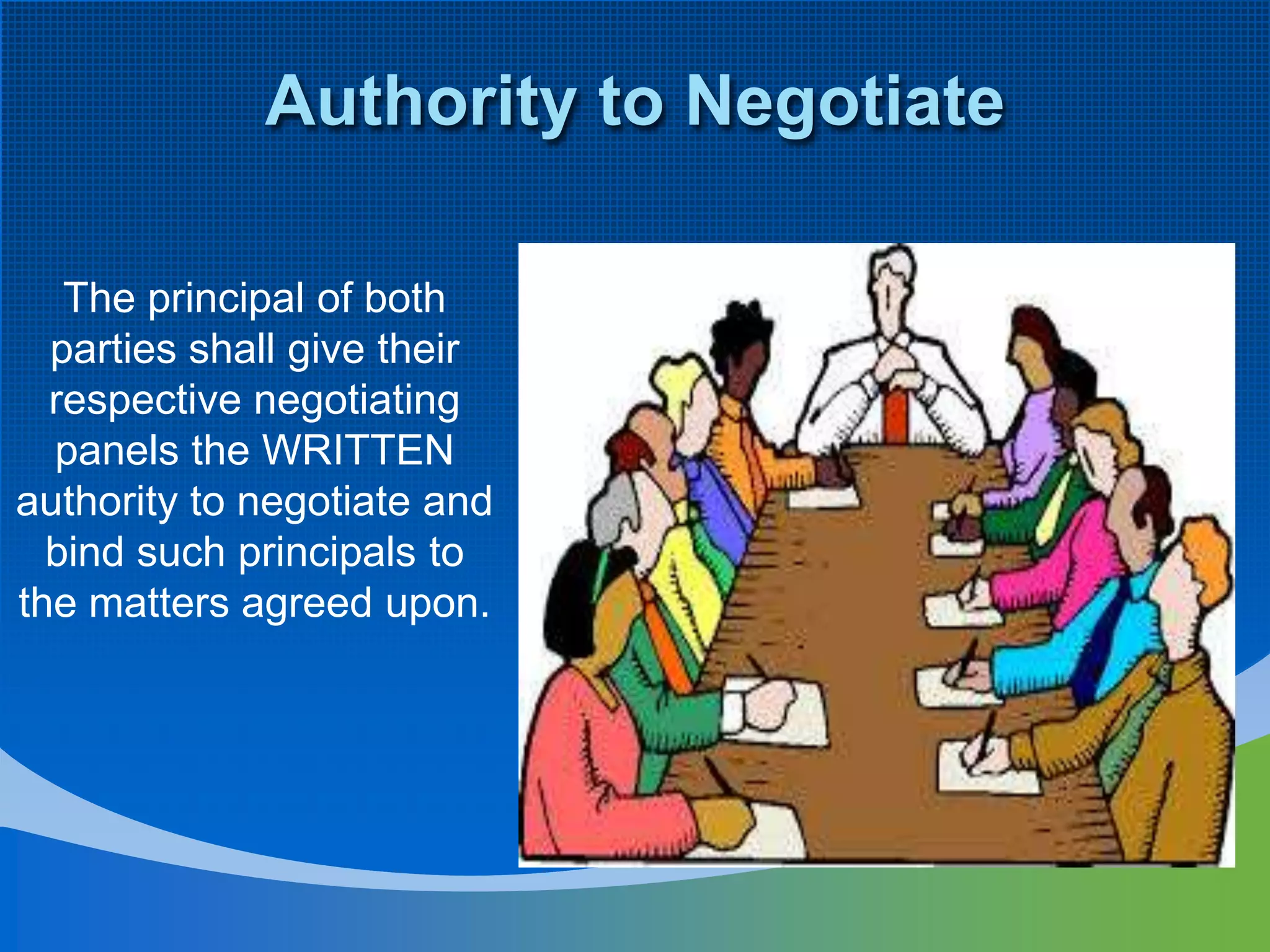 Collective Negotiation Agreement | PPTX