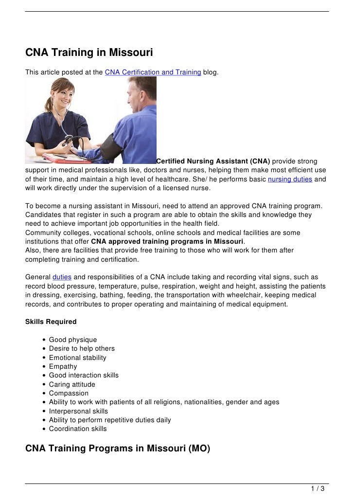 Challenge cna test missouri - arcademens