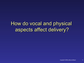 Speech Delivery | PPT