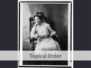 Organizing Presentations | PPT