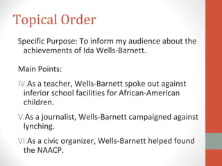 Organizing Presentations | PPT