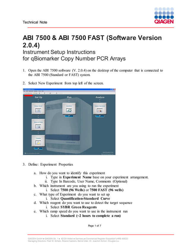 Cn abi7500 setup_20120808e | PDF | Chemistry | Science