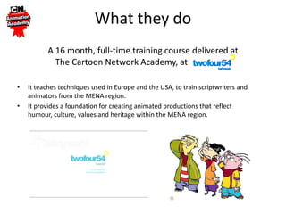 Creative Campaign- Cartoon Network Animation Academy | PPTX