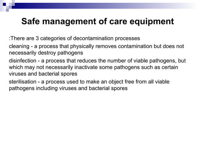 CNA Class 10. infection control and safety | PPT