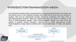 Transmission Media. (Computer Networks) | PDF