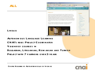 Cnai presentation kick off (2) | PPT