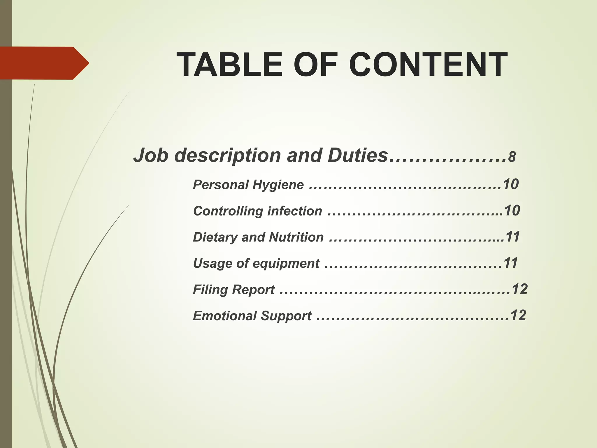 Certified Nursing Assistant (CNA) job discription & duties | PPTX