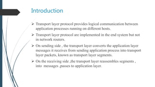 Transport Layer Services : Multiplexing And Demultiplexing | PPTX