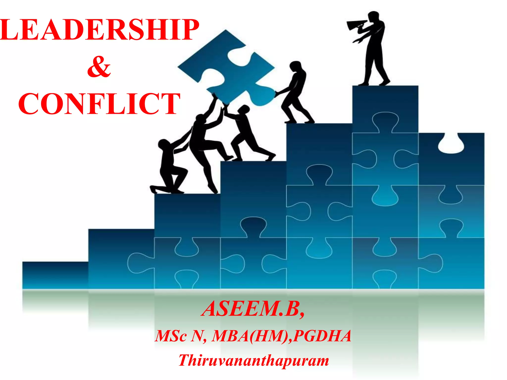 leadership and conflict ppt | PPTX