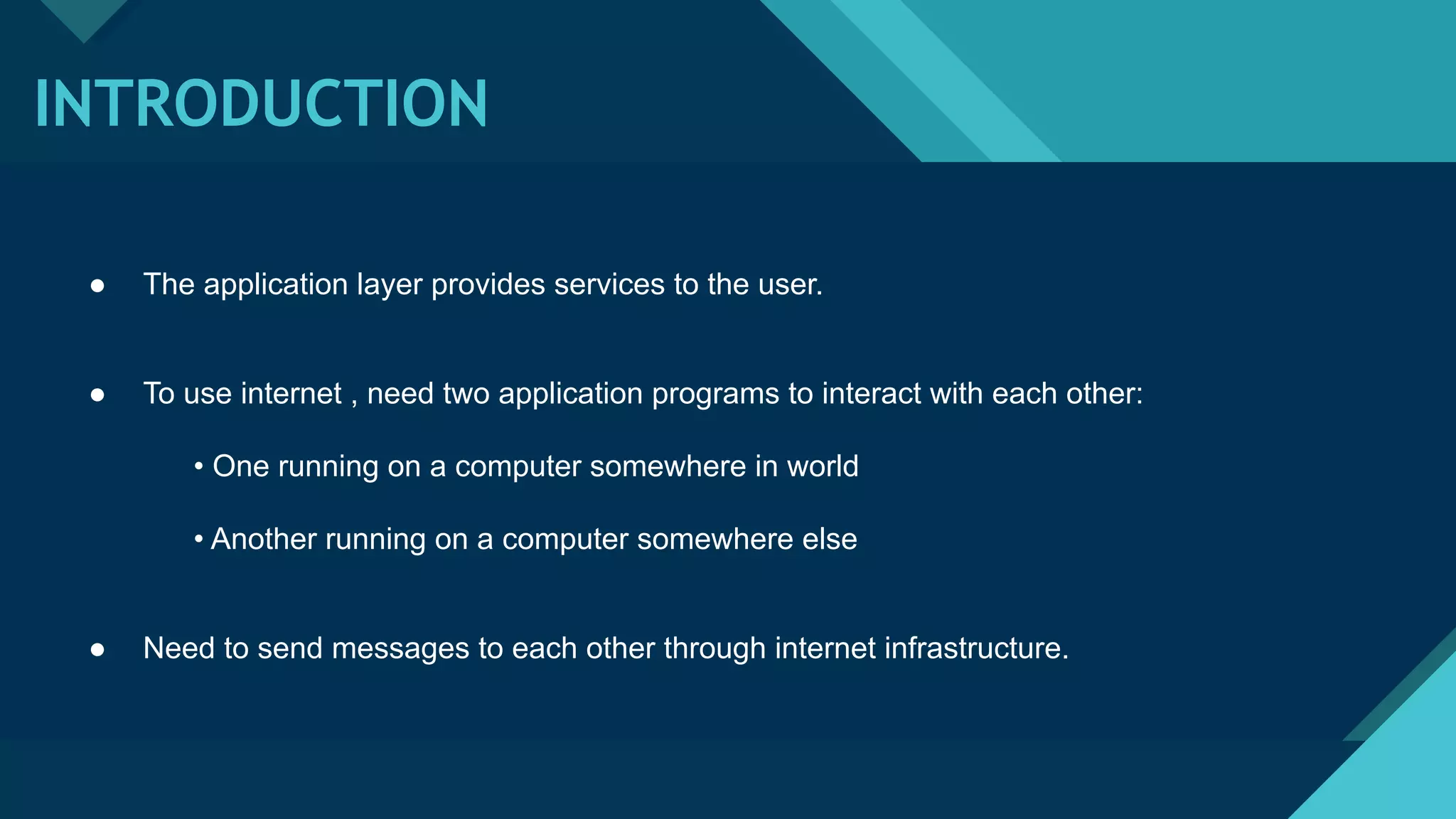 Cn application layer_paradigms | PDF
