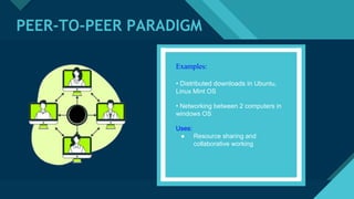 Cn application layer_paradigms | PDF
