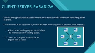Cn application layer_paradigms | PDF
