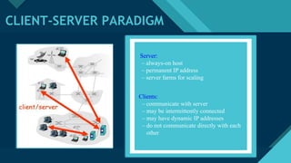 Cn application layer_paradigms | PDF