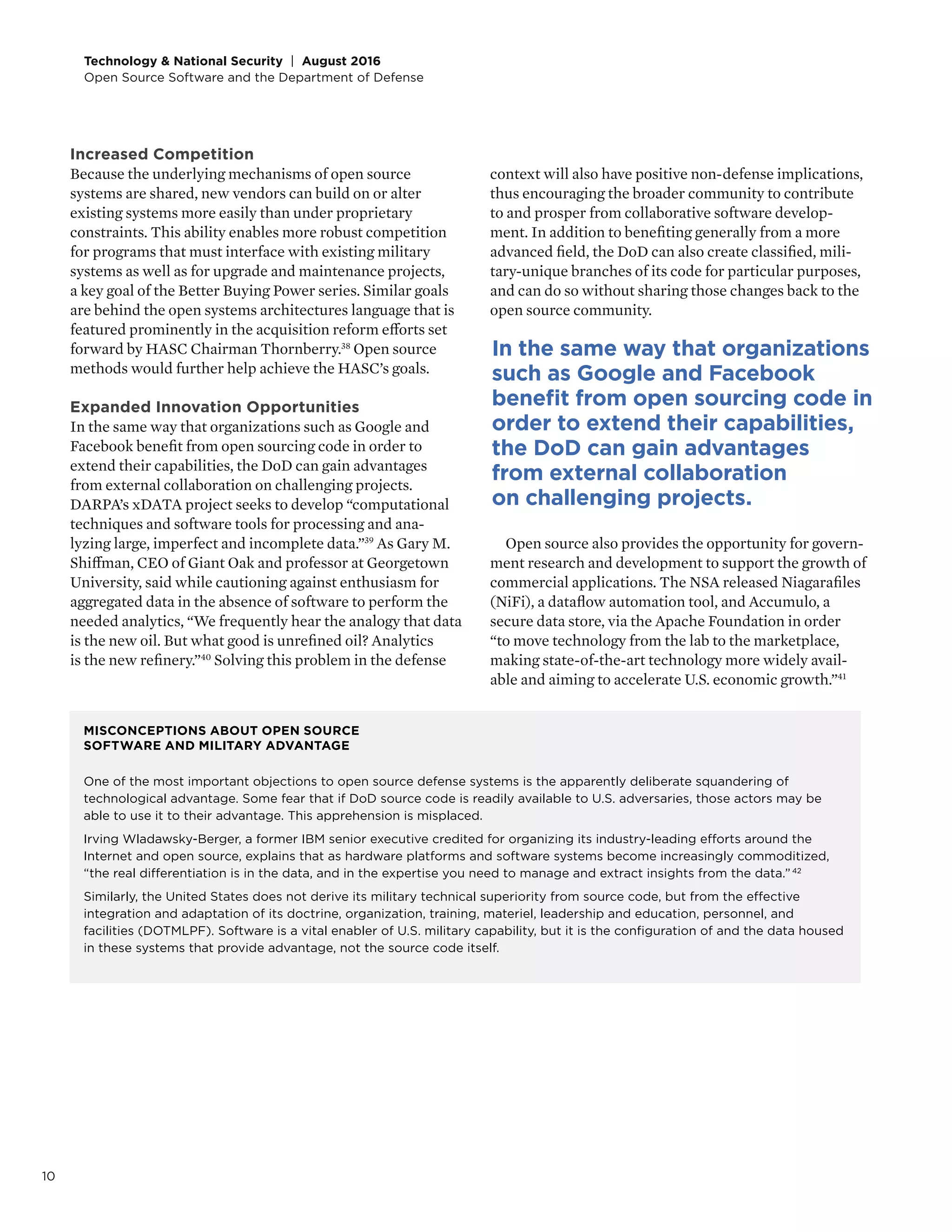 Cnas report open-sourcesoftware | PDF