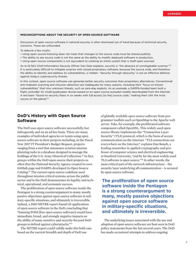 Cnas report open-sourcesoftware | PDF