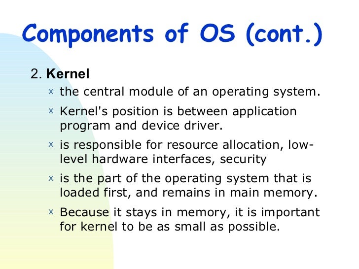 Introduction To Operating System