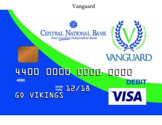 Central National Bank Debit Card Images | PDF