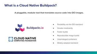 Enabling Cloud Native Buildpacks for Windows Containers | PPT