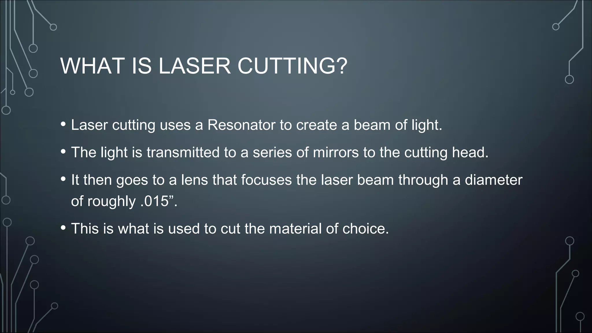 CNC based LASER CUTTING | PPT