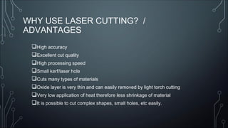 CNC based LASER CUTTING | PPT