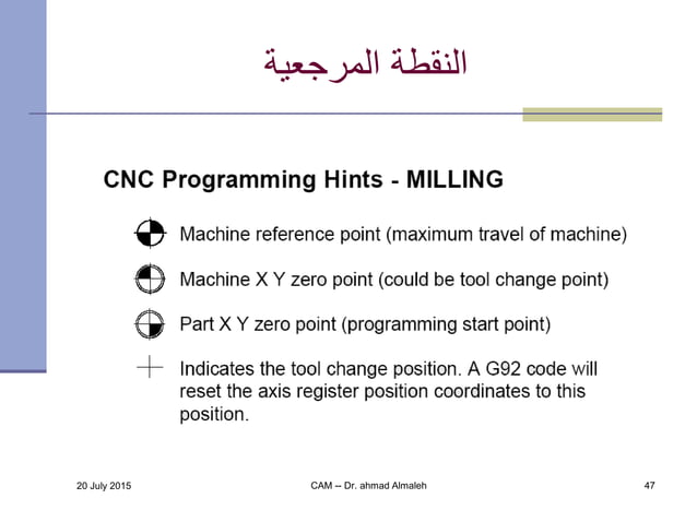 Cnc 3- G code language -hiast | PPSX