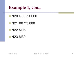 Cnc 4-g code language -hiast | PPTX