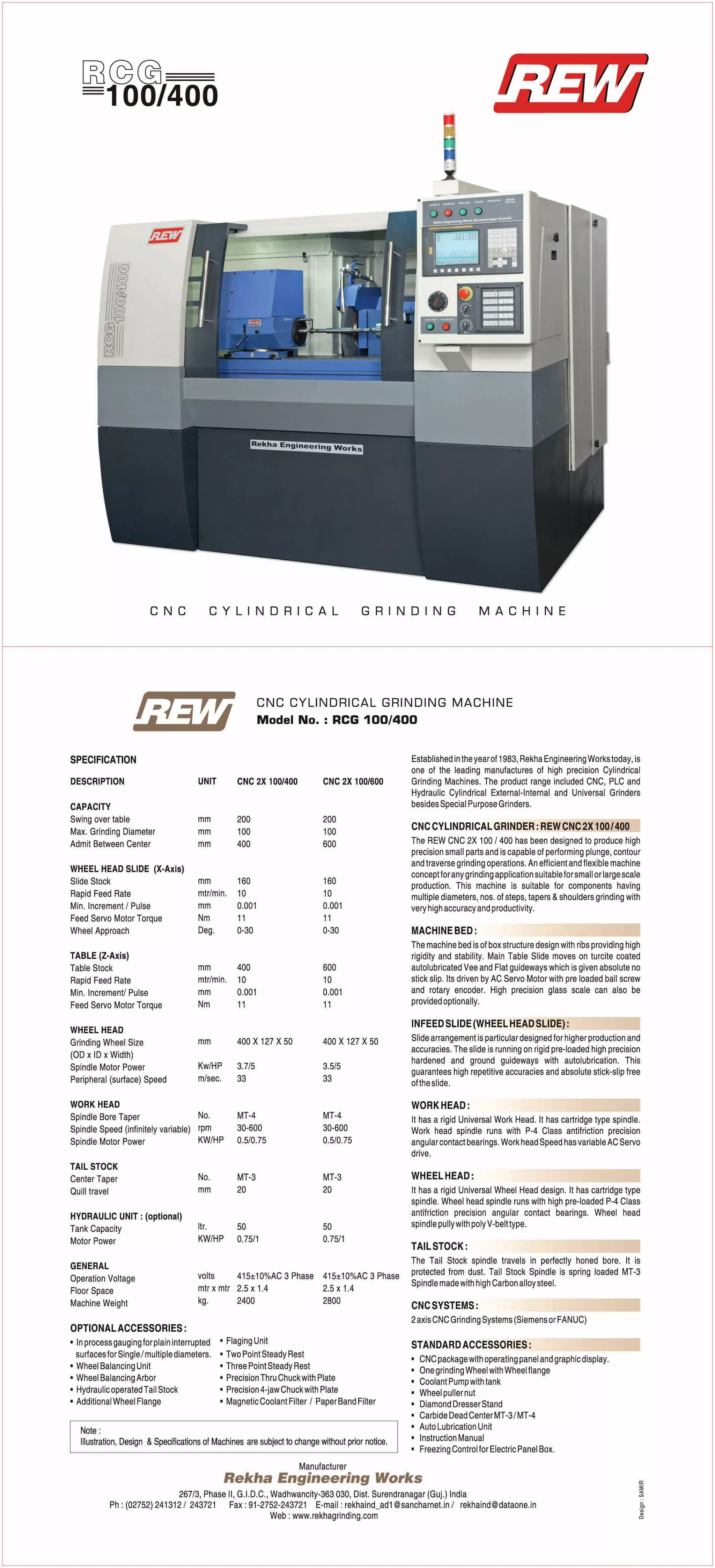 Cnc cylindrical-grinding-machine | PDF