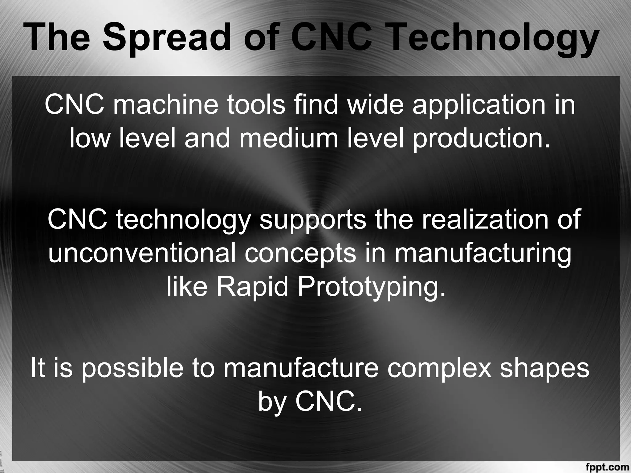 COMPUTER NUMERIC CONTROL | PPT