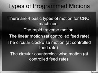 COMPUTER NUMERIC CONTROL | PPT