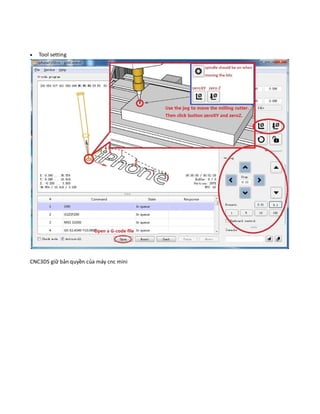 CNC3DS Hướng dẫn cài đặt phần mềm máy cnc mini | PDF