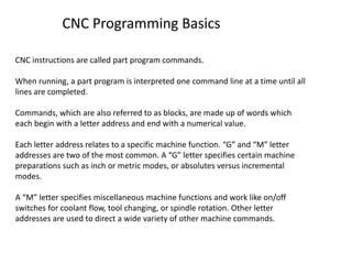 Computer Numerical Control (CNC) & Manufacturing Automation | PPT