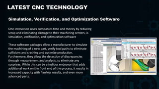 Latest innovation in Cnc an Robotics | PPTX | Robotics | Technology ...