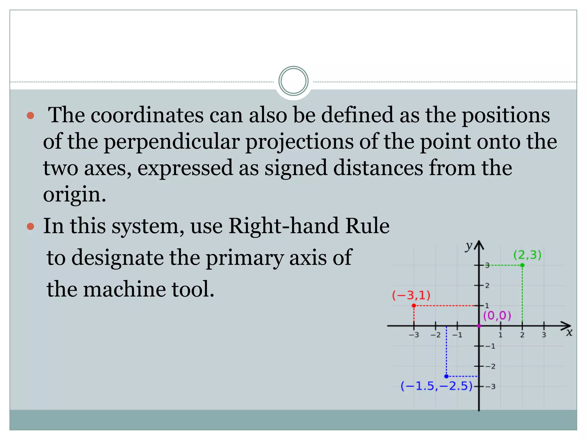 Cnc axis and motion nomenclature | PPTX