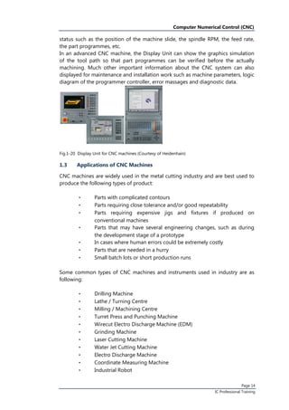 CNC Basic For Manufacturing Processes Subject | PDF