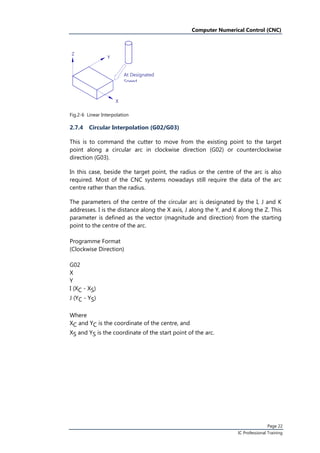 CNC Basic For Manufacturing Processes Subject | PDF