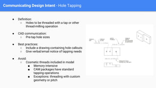 3D Printing to CNC Machining Making the transition | PPT