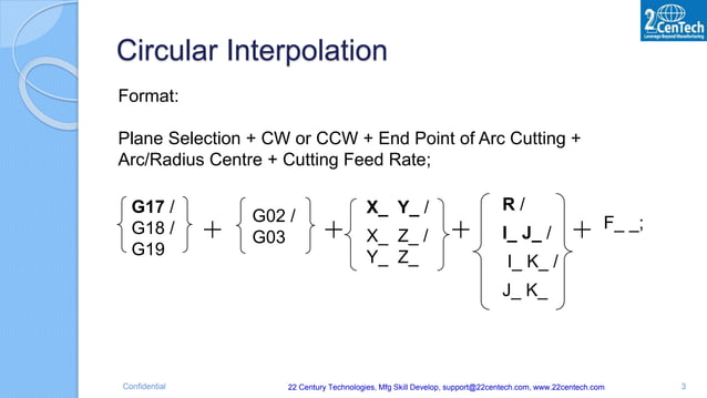 Cnc Circular Interpolation Ppt 