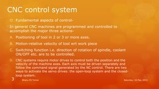 Cnc control system and interface | PPTX
