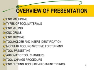 Cnc cutting tools | PPT