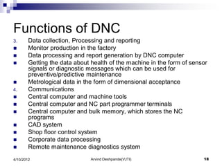 Cnc, dnc & adaptive control | PDF