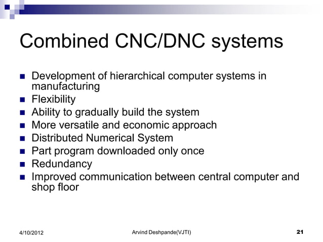 Cnc, dnc & adaptive control | PDF | Computing | Technology & Computing