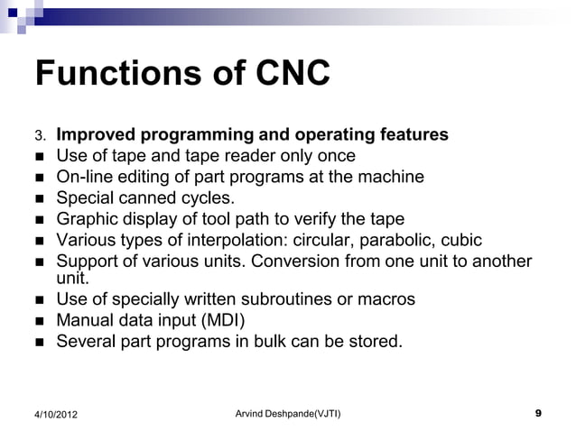 Cnc, dnc & adaptive control | PDF | Computing | Technology & Computing