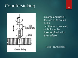Cnc drilling & milling operations | PPTX