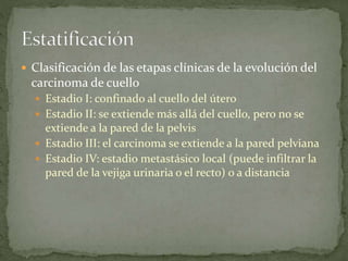 Cáncer cervicouterino | PPTX
