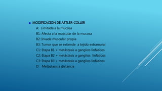 Cáncer colorrectal expo | PPTX