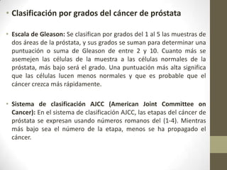 Cáncer de próstata | PPTX