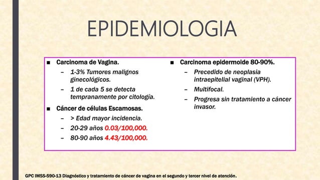 Cáncer Invasor De Vagina Pptx